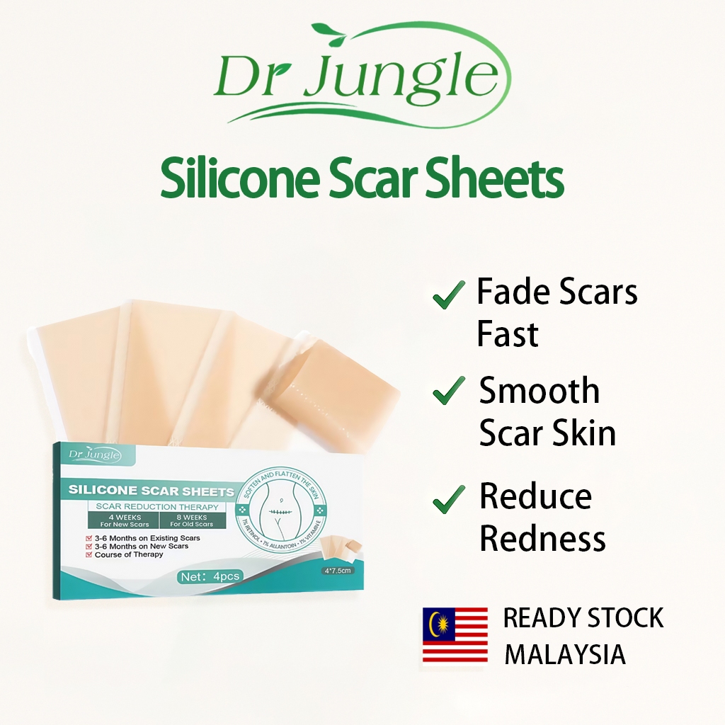 Dr Jungle Silicone Scar Patch Fade Scar Keloid & Acne Scar Medical ...