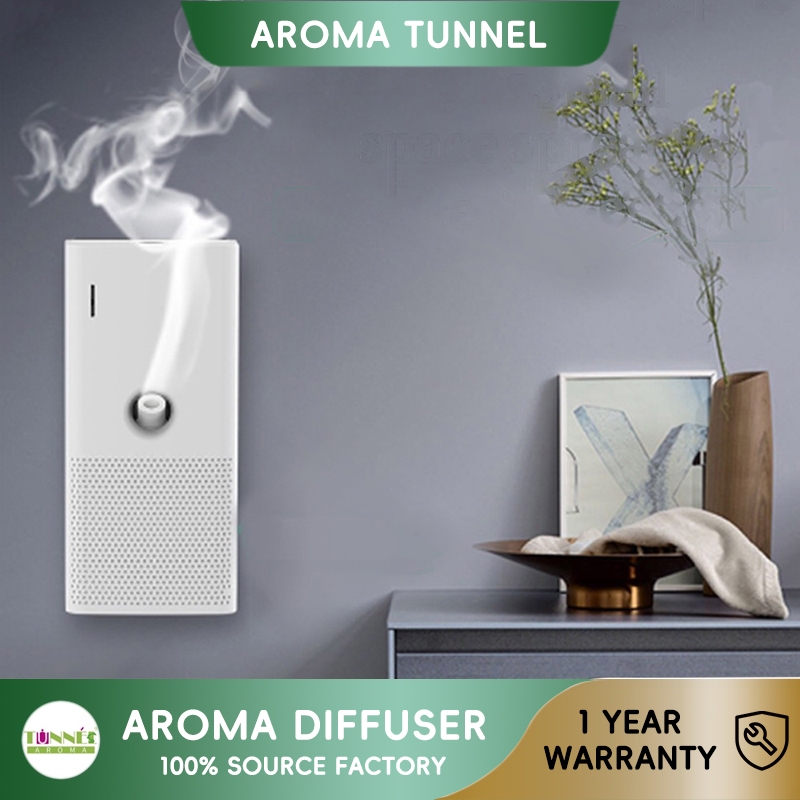 AROMA TUNNEL 130ML 1100Sqft Battery Aroma Diffuser Room Fragrance Air ...