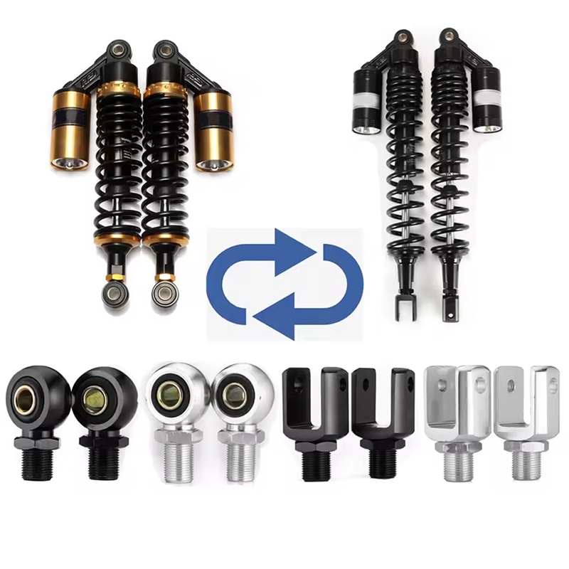 U fork end O round end CNC motorcycle shock absorber adapter For most ...