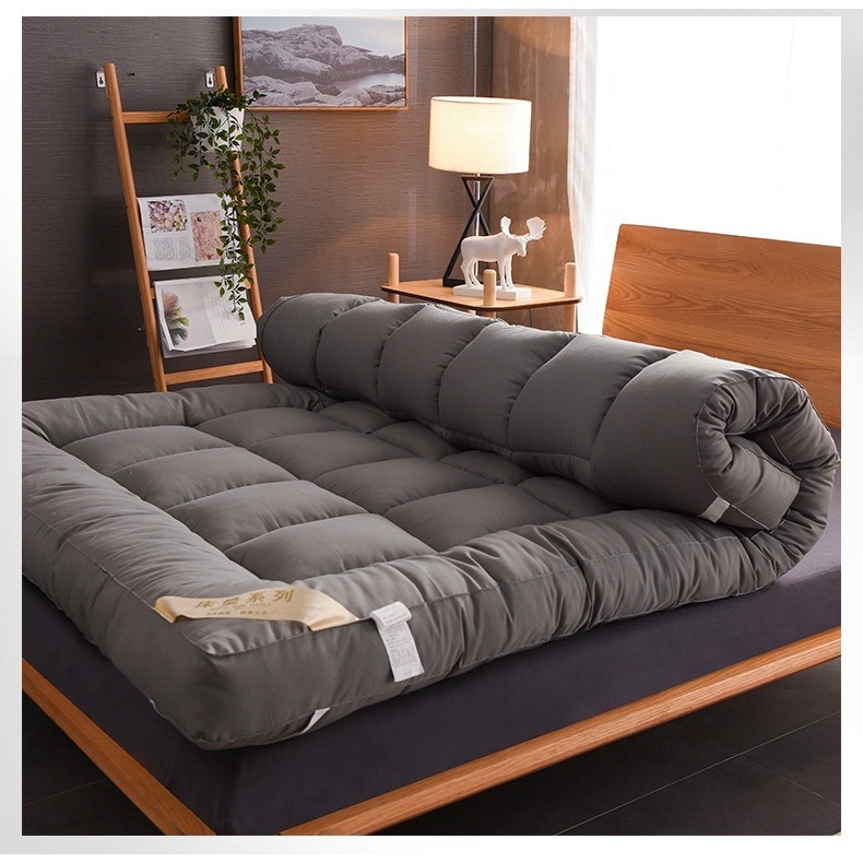 Free Gift Thicker Tatami Mattress Topper Single/Queen/King Feather ...