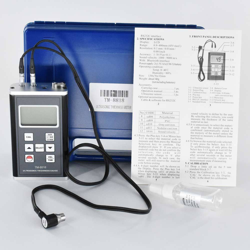 TM-8818 Ultrasonic Thickness Meter TM8818 | Shopee Malaysia