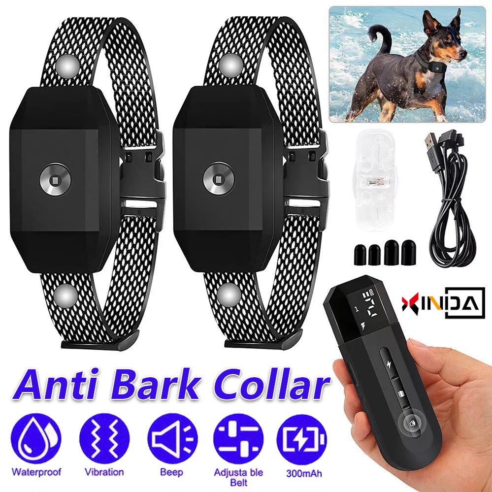 Pet dog training electric shock anti-bark 800M obedience E-collar ...