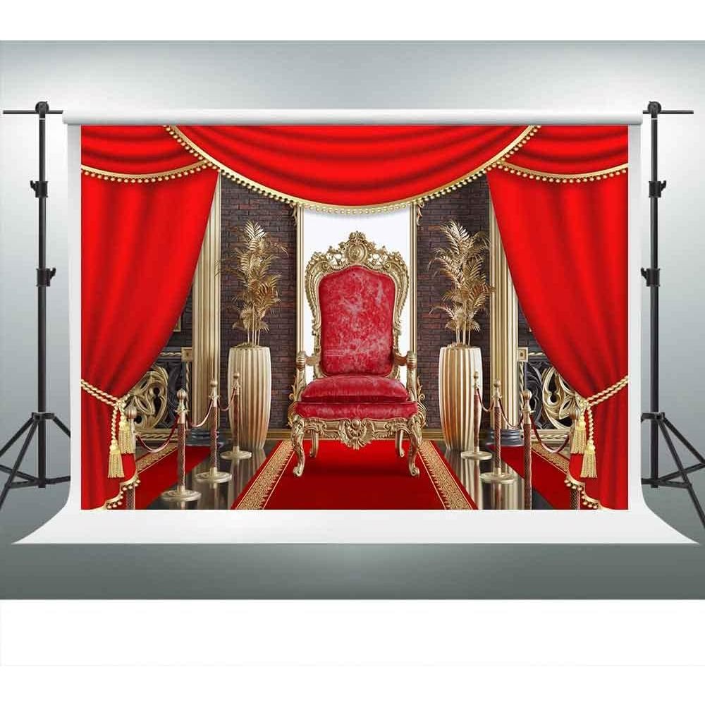 Royal Chair Photography Backdrop King Throne Background for Bridal ...