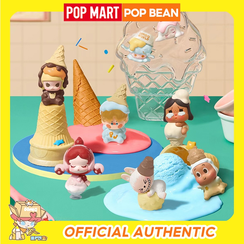 POP MART POP BEAN Hot Melt Series BEAN Cute Doll SKULLPANDA Molly ...