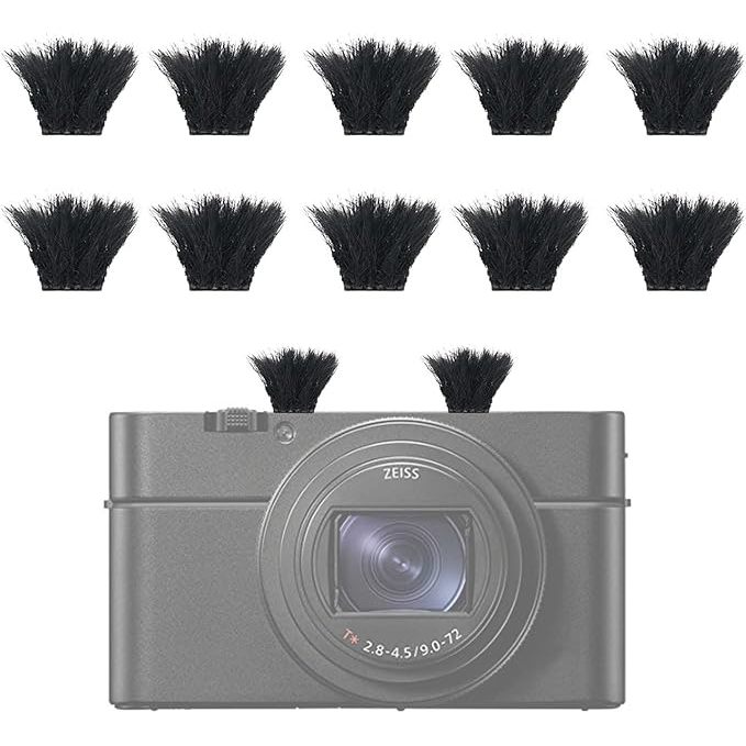 Wanjason Camera Mic Windscreen, Wind Muff for DJI Osmo Action Camera ...