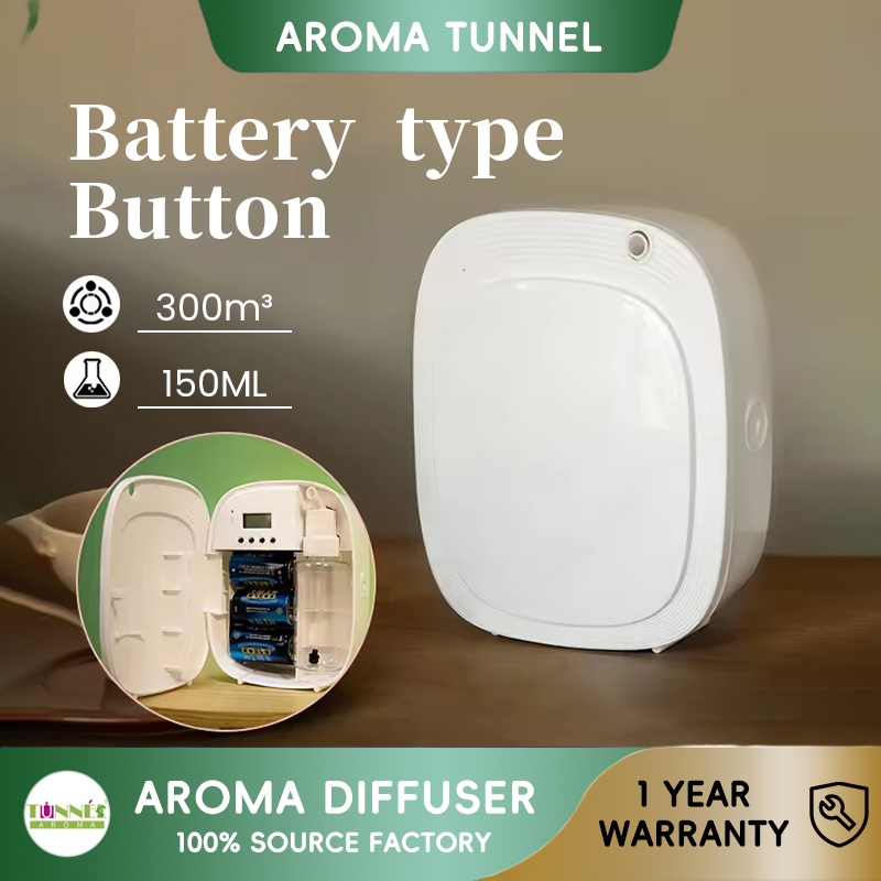 AROMA TUNNEL 150ML 1100Sqft Smart Essential Oil Diffuser Air Humidifier ...
