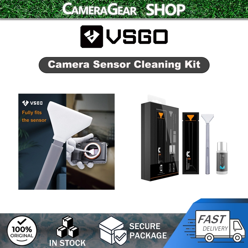 VSGO Full Frame Camera Sensor Cleaning Kit for Sony Nikon Canon, FF CCD ...