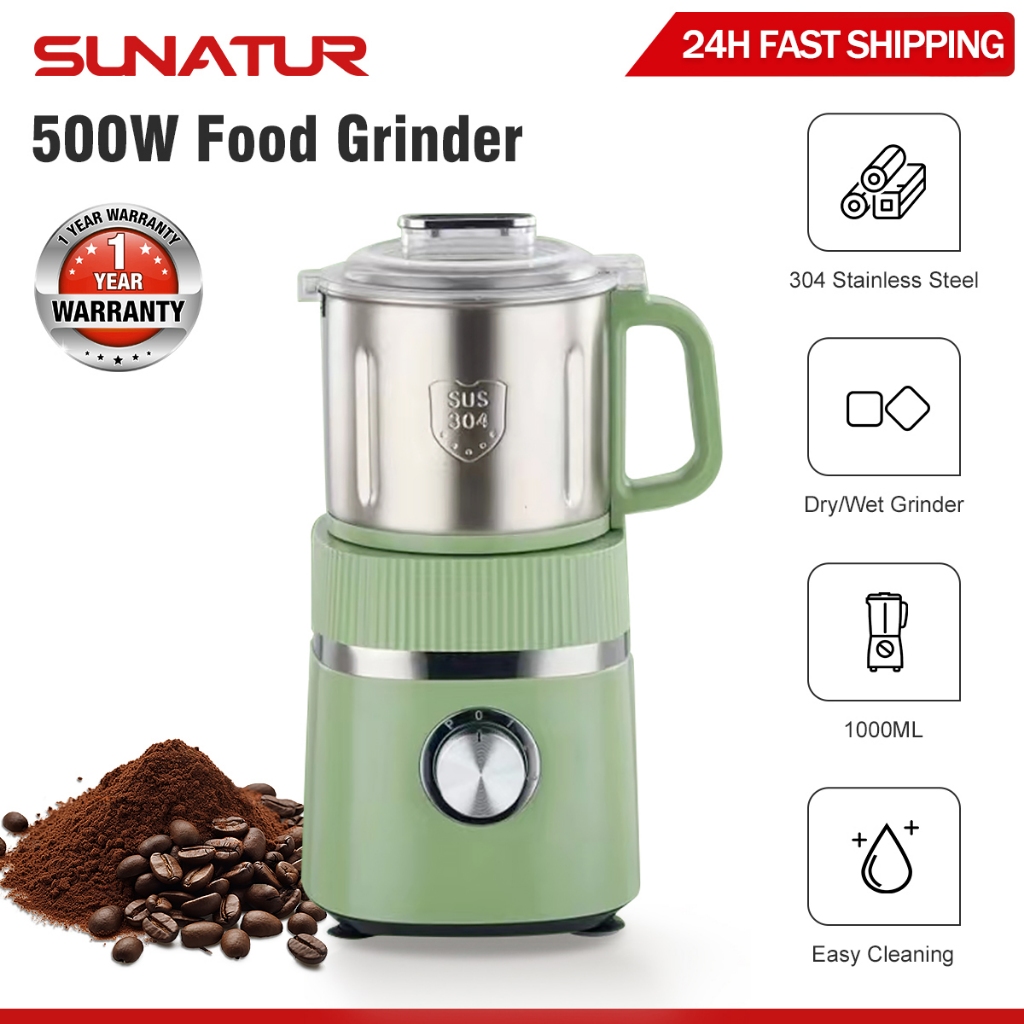 SUNATUR Pengisar Elektrik Kecil Isi Rumah Pelbagai fungsi Mesin ...