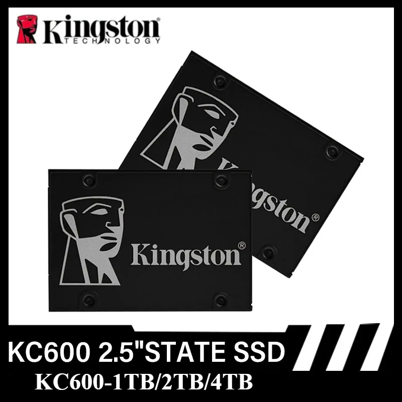 Kingston Solid State Drive KC600 4TB 2TB 1TB SATA 3 2.5-inch Built in ...