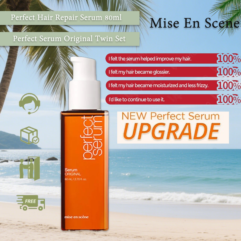 Mise En Scene Perfect Serum Original 80ML Perfect Hair Repair Serum ...