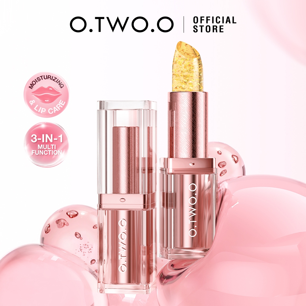 O.TWO.O Color Changing Lip Blam lip Care Thermochromic Lipstick 2 ...