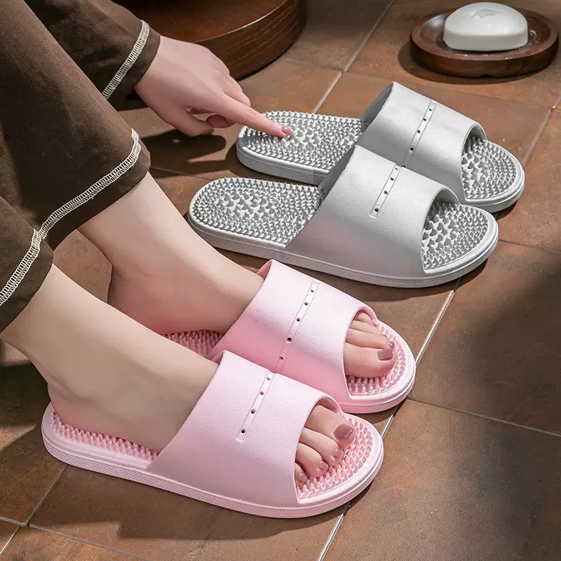 Massage Slippers Men 2025 Non-Slip Indoor Home Foot Acupoint Bathroom ...