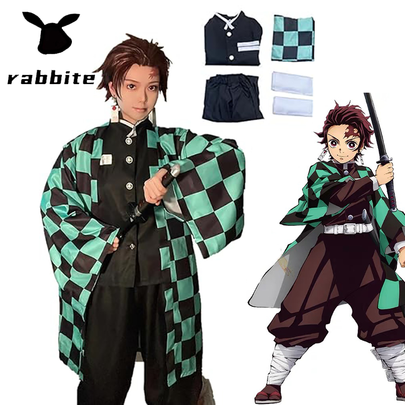Demon Slayer Kamado Tanjirou Cosplay Costumes Kimetsu No Yaiba Tanjiro ...
