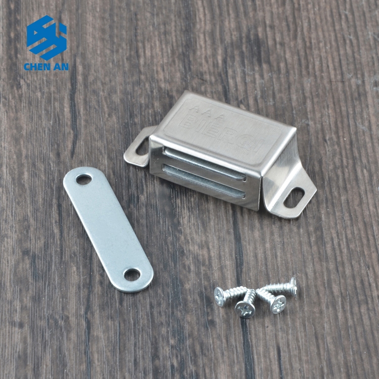 "CHEN AN 1pcs Stainless Steel Cabinet Door Magnetic Catch Closer Magnet ...