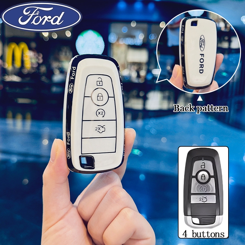 Ford car 3/4 buttons remote control key cover is suitable for Ford ...