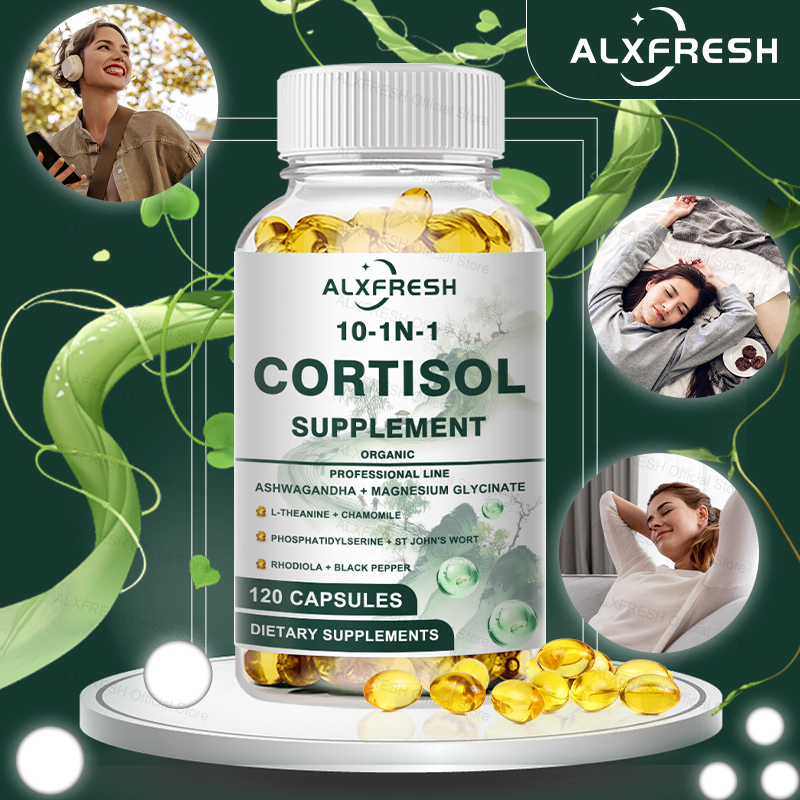 Cortisol Health for Stress Relief Balanced Cortisol Response Relaxation ...