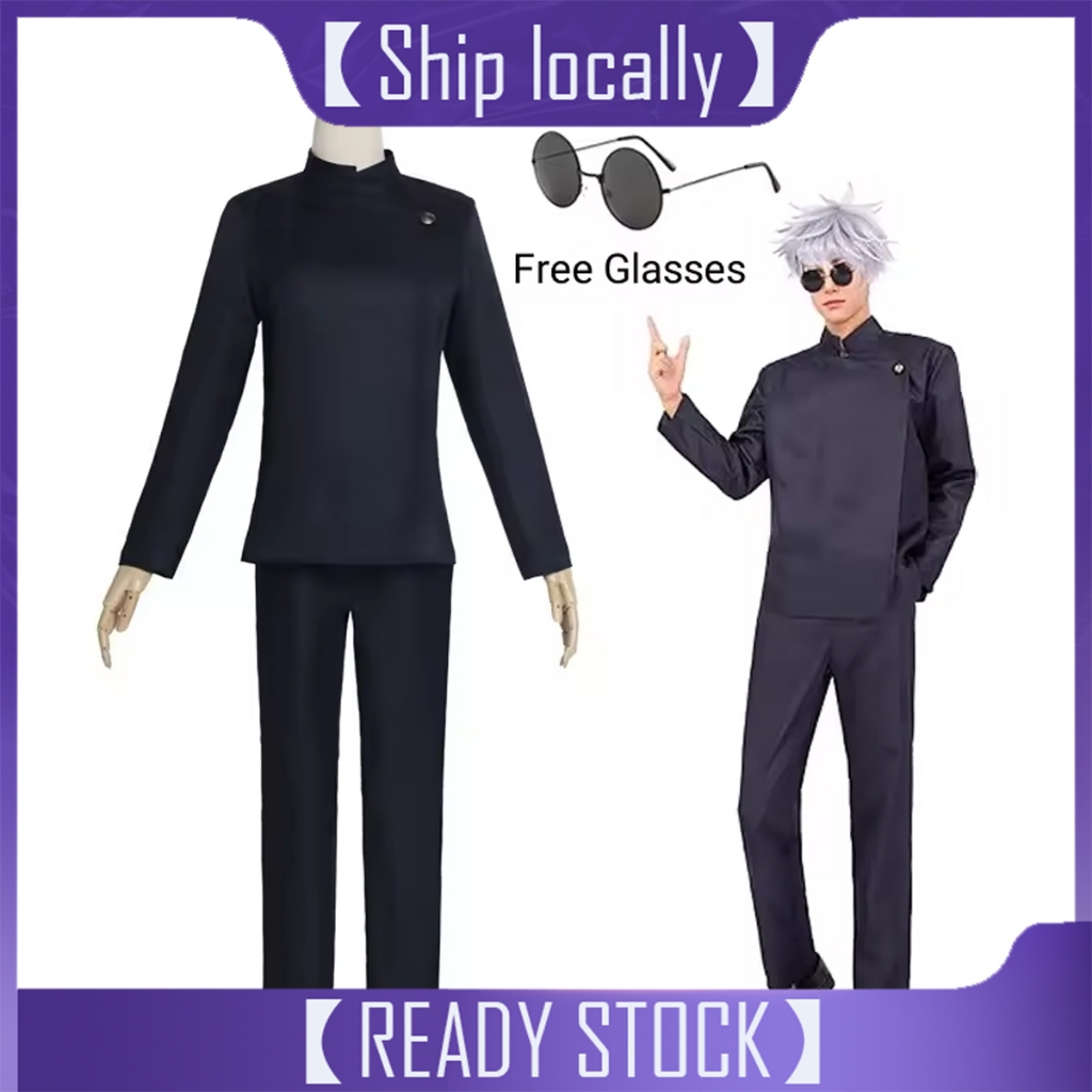 Jujutsu Kaisen High School Gojo Satoru Cosplay Costume Uniform for ...