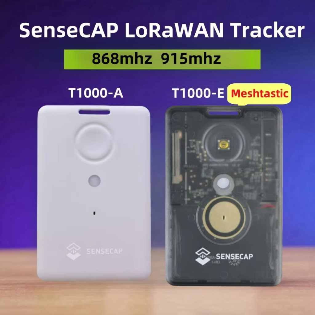 Sensecap T1000 E Meshtastic Tracker with LR1110,nRF52840,AG3335 GPS, IP65 Indoor&Outdoor ...