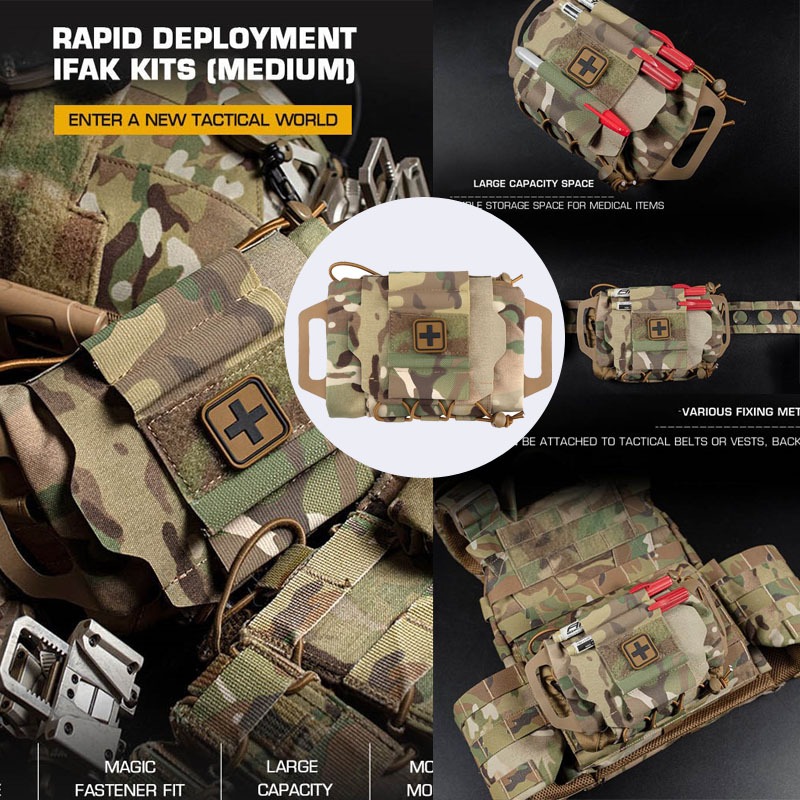 ReFlex IFAK one-handed access pull-out separation tactical rapid ...