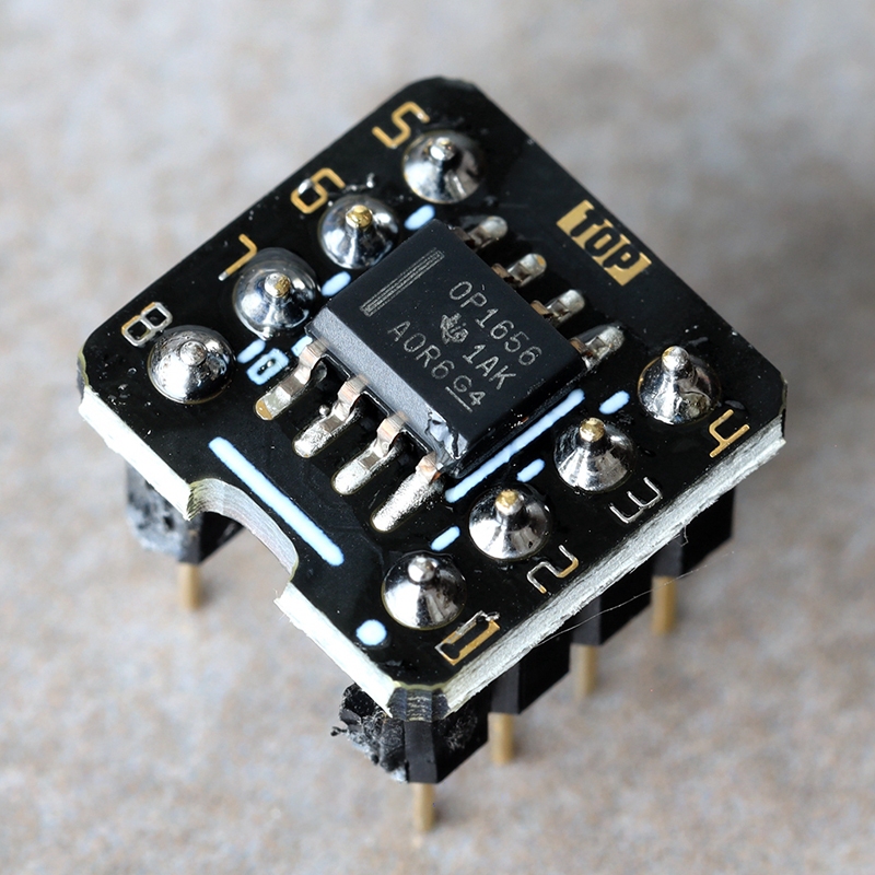 OPA1656 High-Current 100mA Ultra-Low Distortion Low-Noise Dual ...