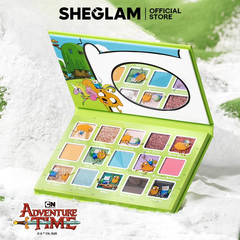 Adventure Time | SHEGLAM Land Of Ooo Palette Matte Shimmer Highly ...