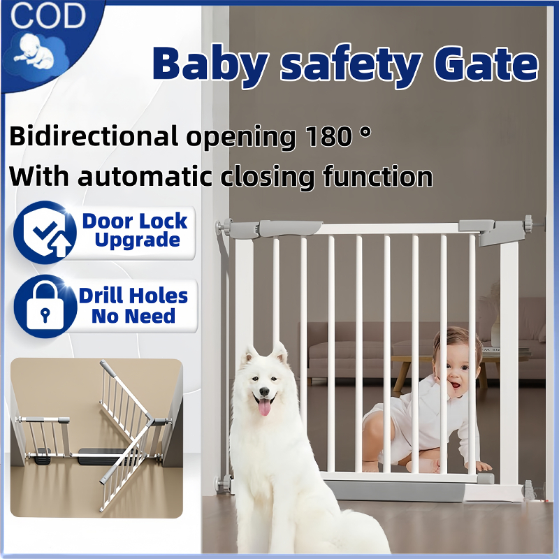 [Expansion]Pagar baby Safety Baby Fence Gate With Security Lock ...