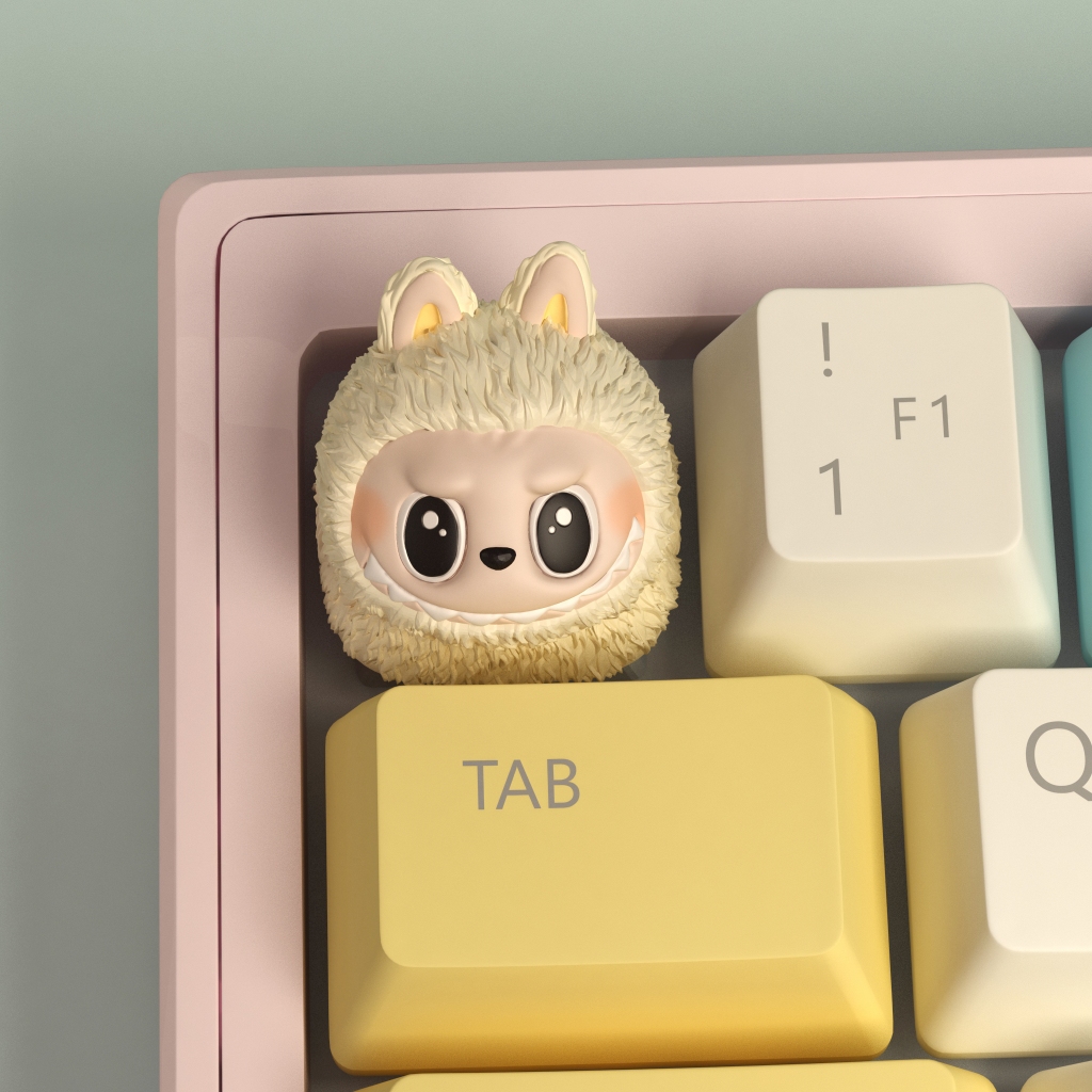 Labubu Keycap Labubu Merchandise Keycap Cute Pop Mart Mechanical ...