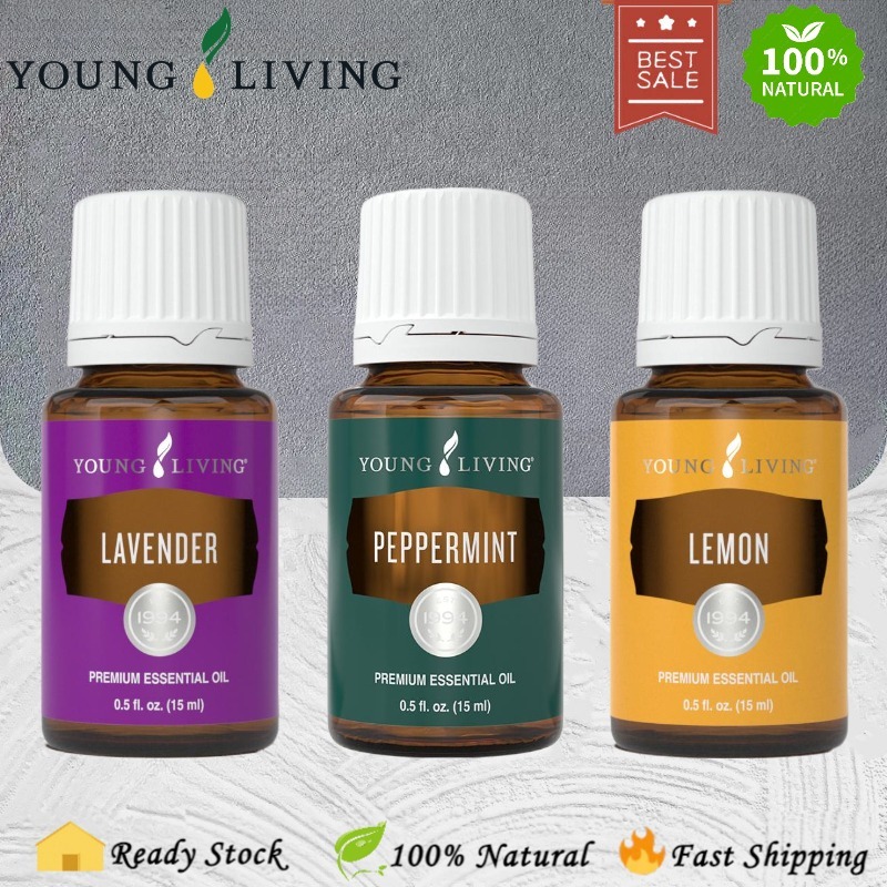 Best Offers Young Living Yl Essential Oil Lavender Lemon Peppermint