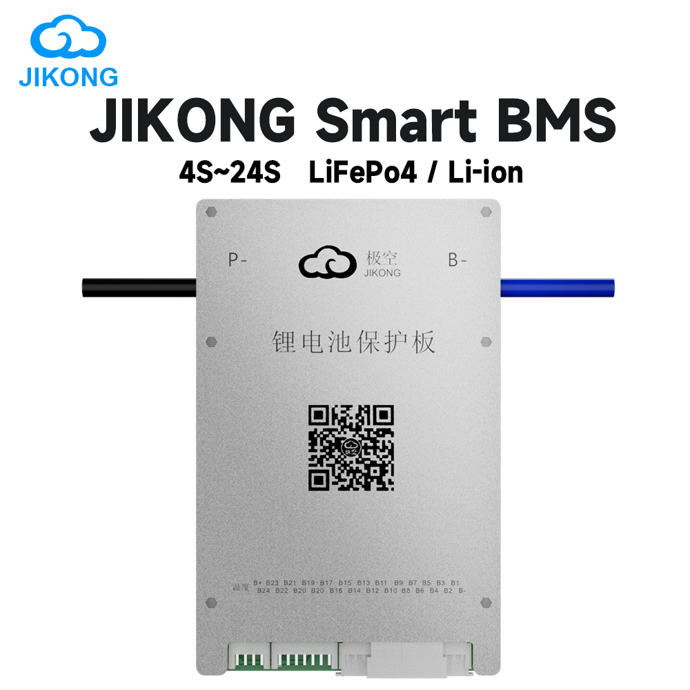JKBMS 4S 12V 8S 24V 10S 12S 13S 14S 16S 48V 20S 40A 60A LiFePo4 Li-ion ...