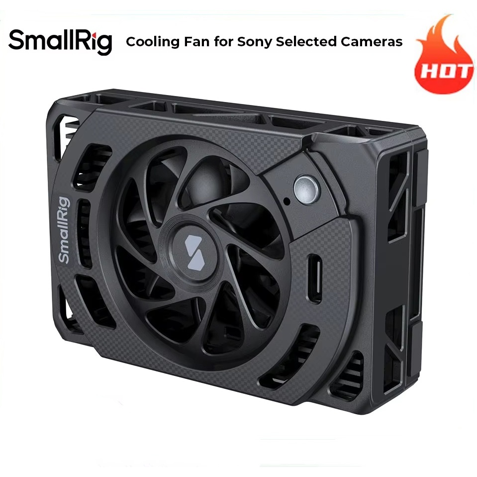 SmallRig Cooling Fan for Sony ZV-E1/ ZV-E10 II/ ZV-E10/ Alpha 7 IV ...