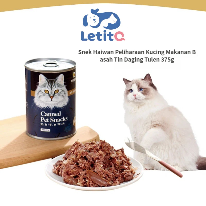 Makanan basah dalam tin kucing super berpatutan daging tulen salmon ...