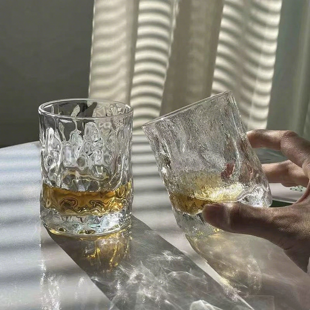 Whiskey Beer Water Cup First Snow Glass Glass Household Cup Wine Glass ...