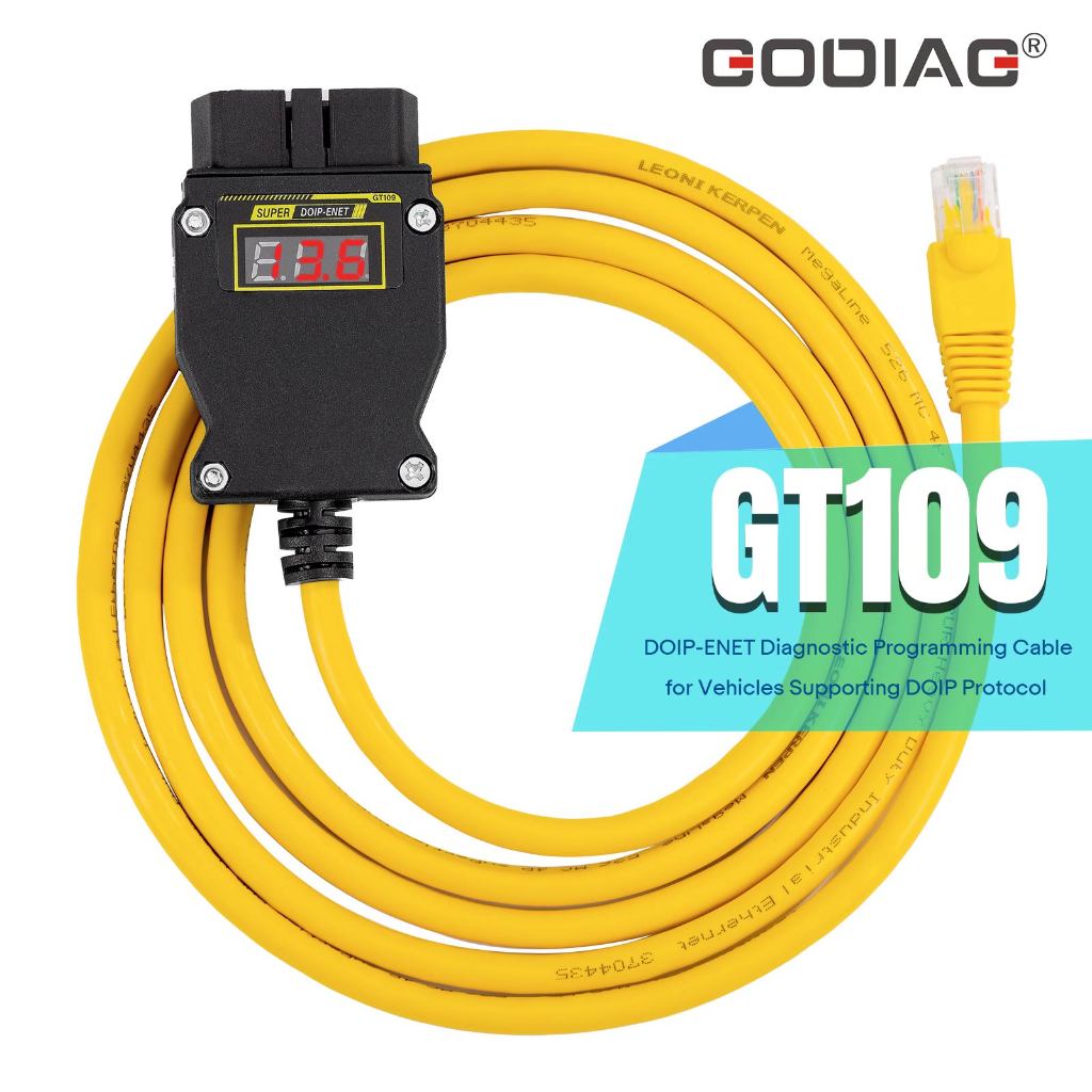GODIAG GT109 DOIP ENET Programming Cable for BMW Benz VAG JLR Volvo ...