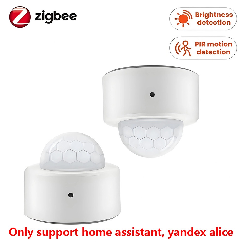 Zigbee 3.0 2 in 1 Mini PIR Motion Detector Passive Infrared Security ...