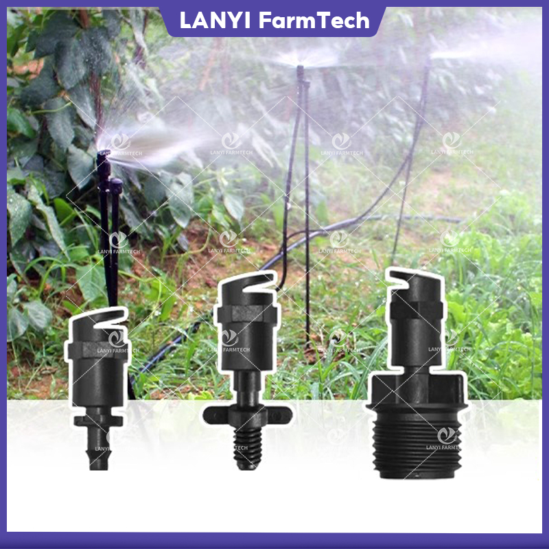 【10/50Pcs】 180° sprayer Irrigation sprinkler Jet sprayGanden refraction ...