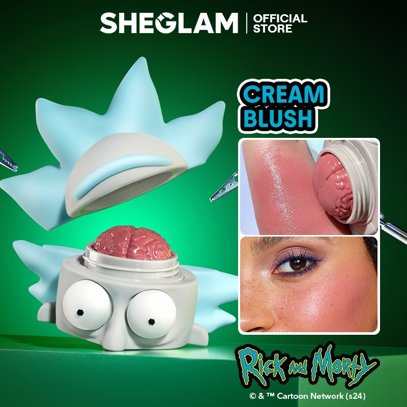Rick and Morty X SHEGLAM Mr. Sanchez Cream Blush High Pigment Face ...
