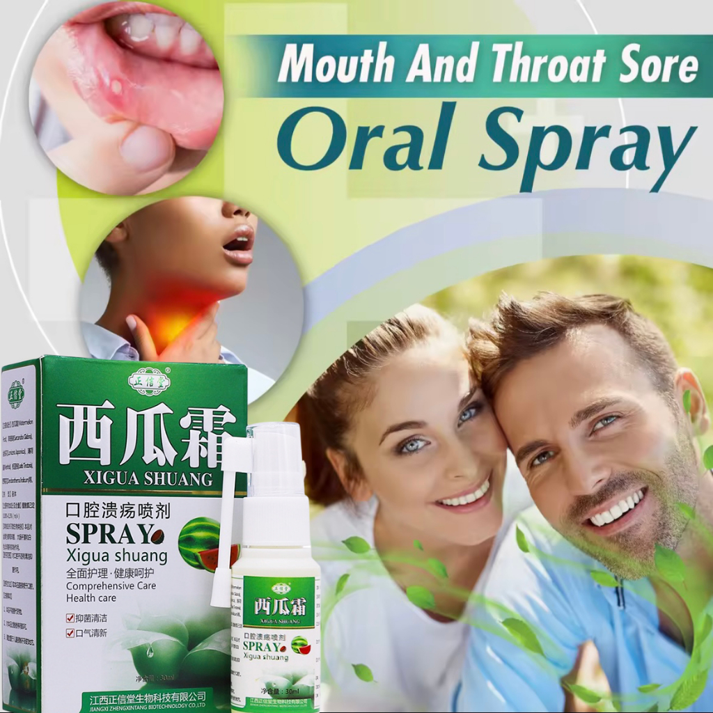 Oral Ulcer Spray Mouth Ulcers Spray Ubat Semburan Ulser Mulut HFMD For ...