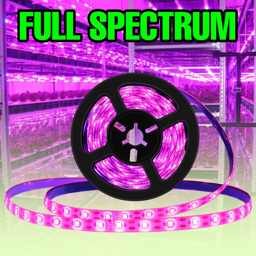 LED Flexible Grow Light Bar Full Spectrum USB 5V Hydroponic System Red ...