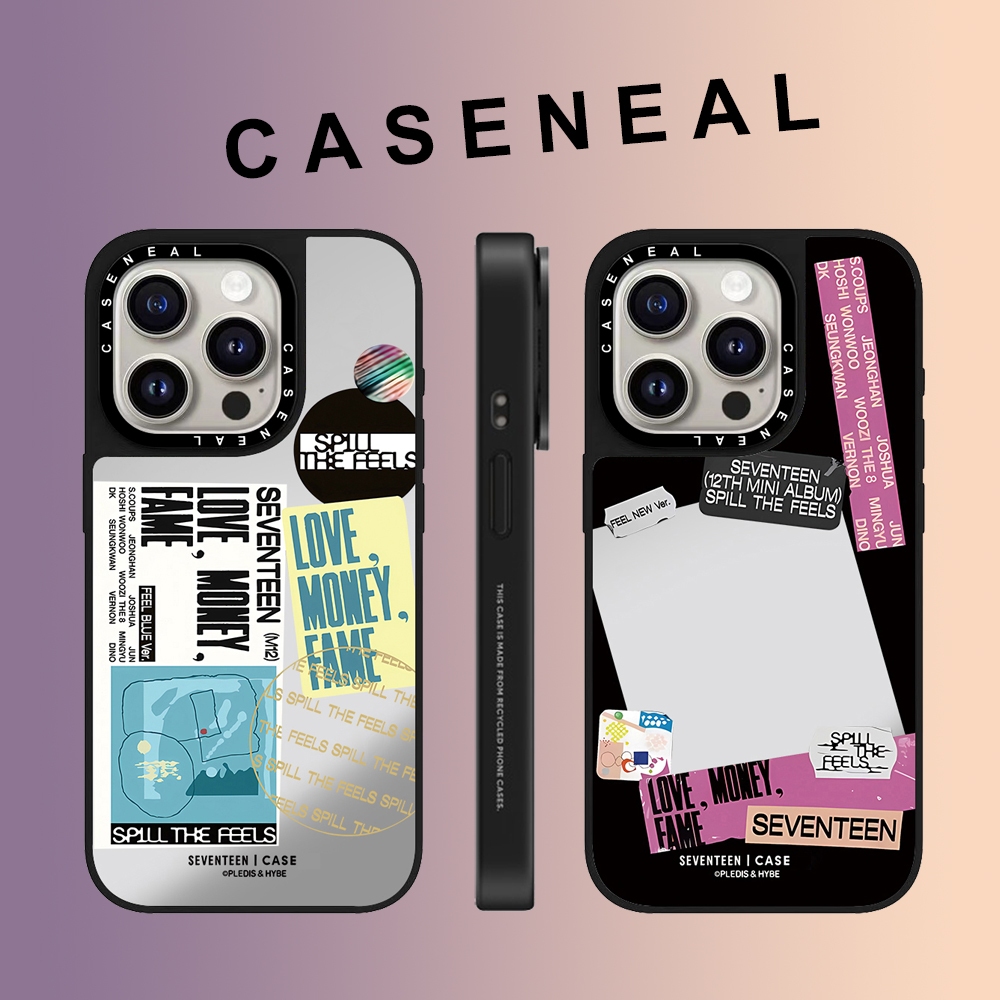 CASENEAL SEVENTEEN boy band label mirror face Phone Case For iPhone 16 ...