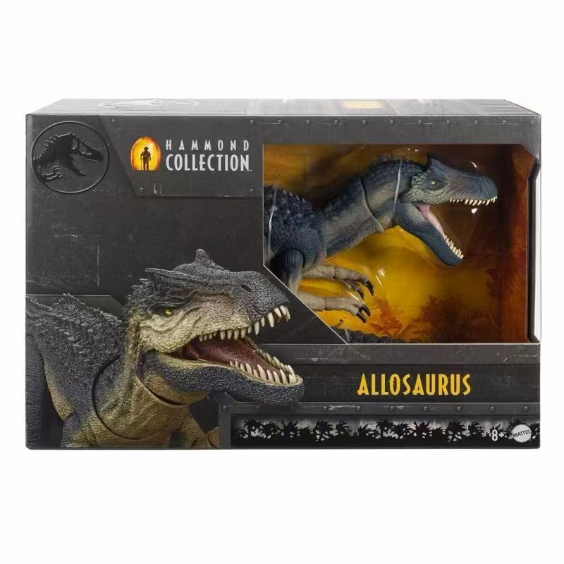 Genuine Mattel Hammond Collection Series Allosaurus Model Figure-Made ...