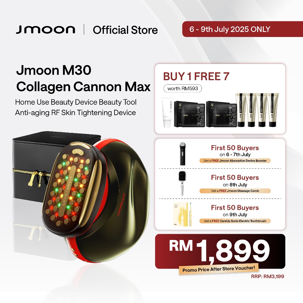 Jmoon M30 Collagen Cannon Max 极萌M30胶原炮 6分钟全脸紧致【MY Shipping + 1 Year Warranty】 | Shopee Malaysia