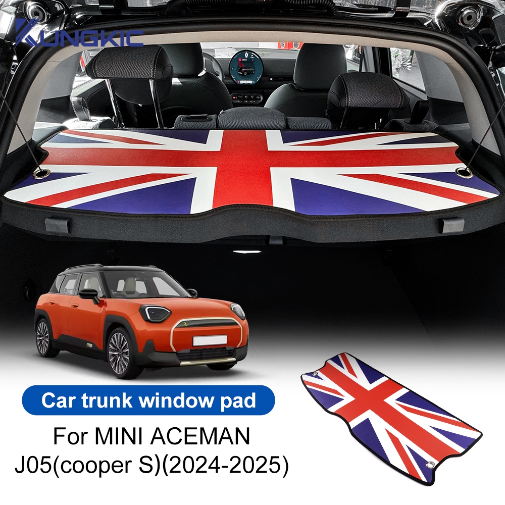 For MINI ACEMAN J05 2024 2025 Leather Rear Trunk Window Pad Car ...