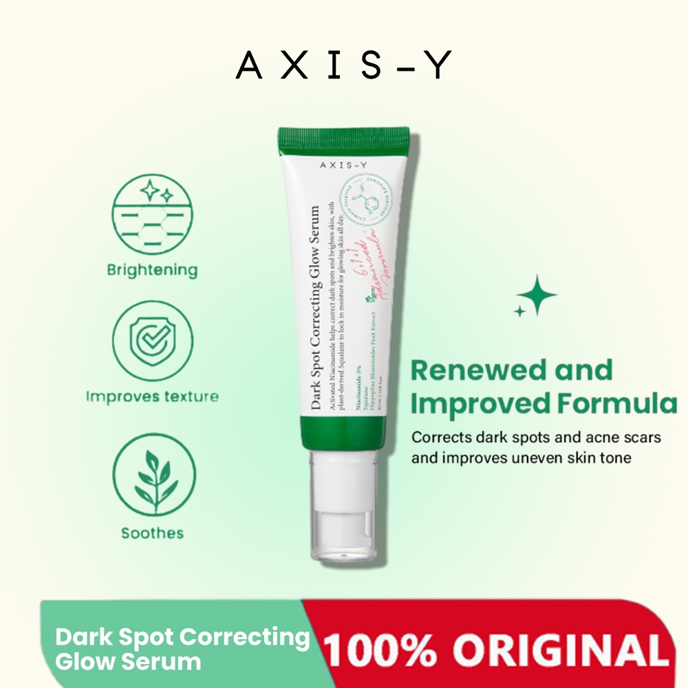 Axis Y Dark Spot Correcting Glow Serum Whitening Essence To Reduce ...