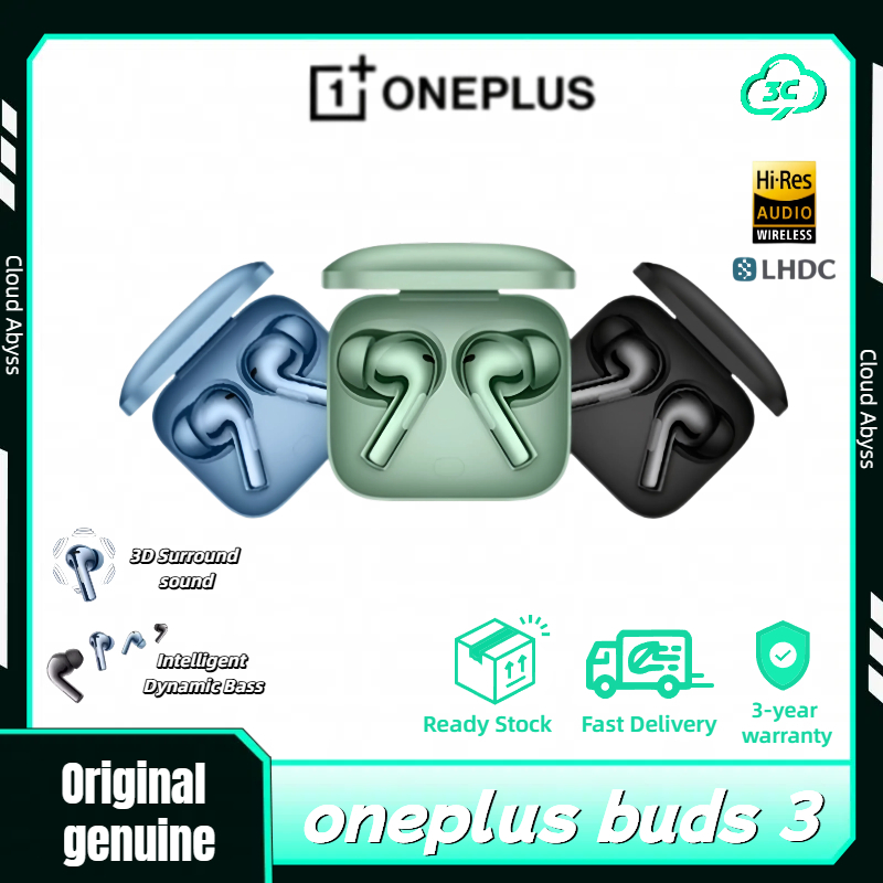 Oneplus Buds 3 TWS Bluetooth Earphone 49dB Noise Cancelltion Wireless ...