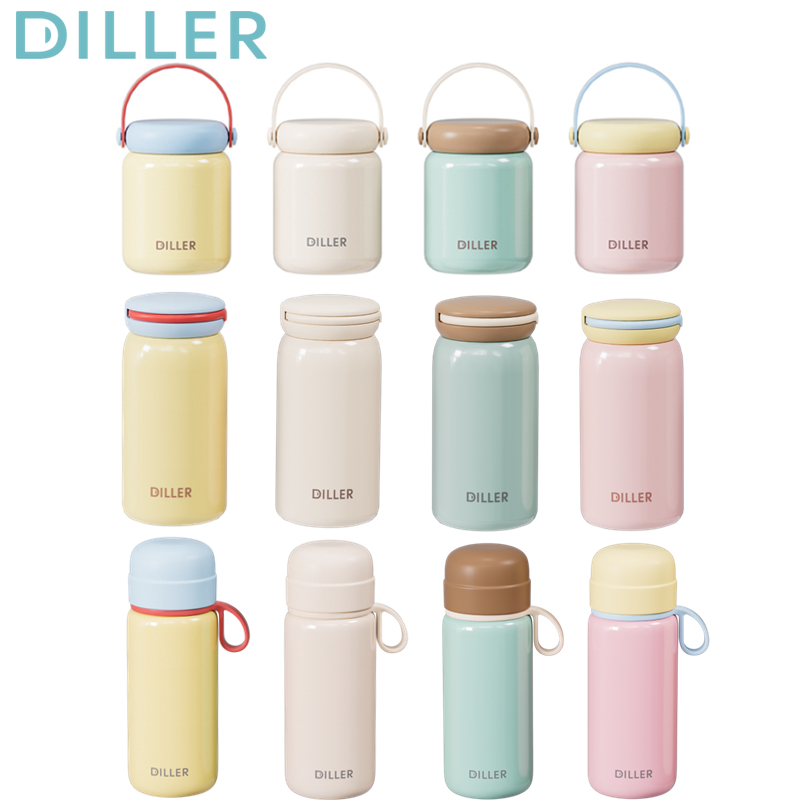 Diller Cute Thermos (200/280ml) - 316 Stainless Steel, Temperature ...