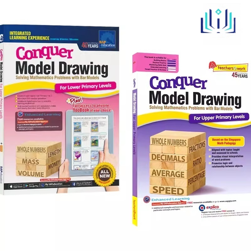 English“SAP Conquer Model Drawing For Primary Grade 1-3/4-6” Primary ...