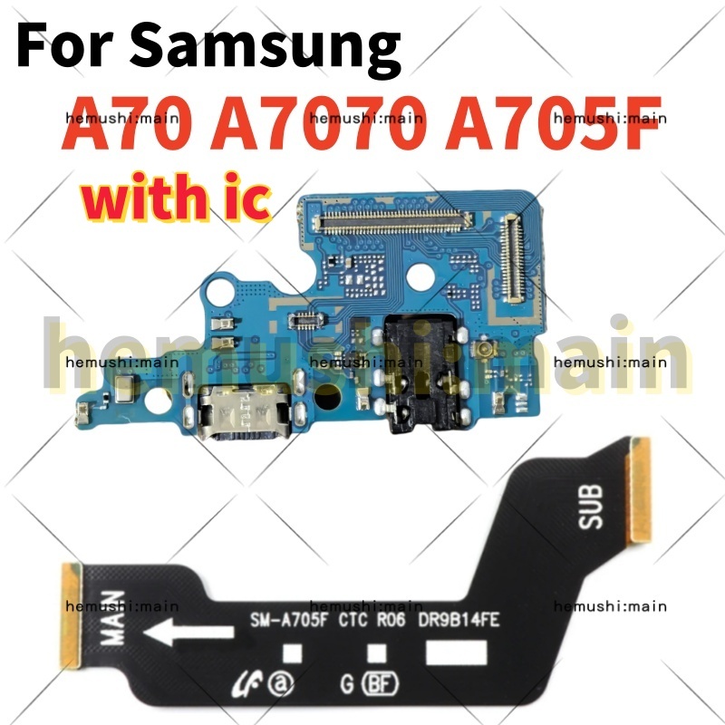 USB Charging charger port board For Samsung A70 A7070 A705F Mainboard ...