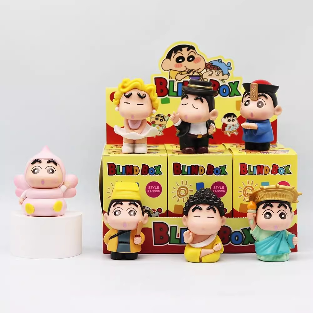 Crayon Shinchan Figure Blind Box Chinese Version Super Cute, Funny ...