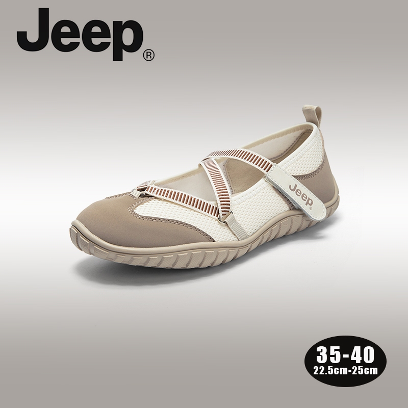 Kasut Mary Jane Model Baru Musim Panas JEEP Wanita - Tapak Lembut ...