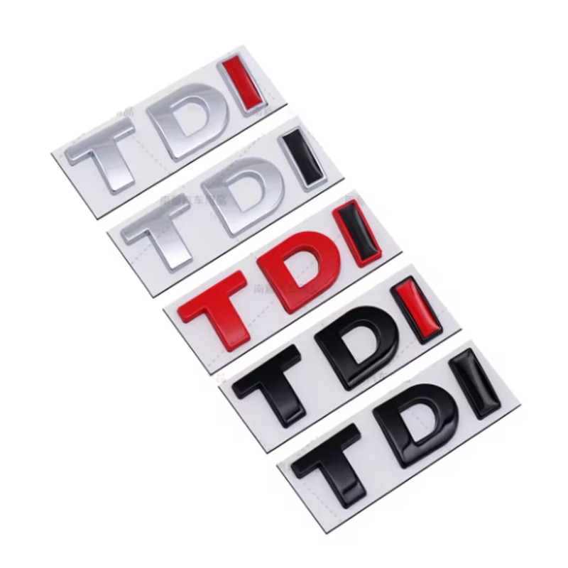 Metal Letter Emblem Car Rear Trunk Sticker Modified Label Decal for ...